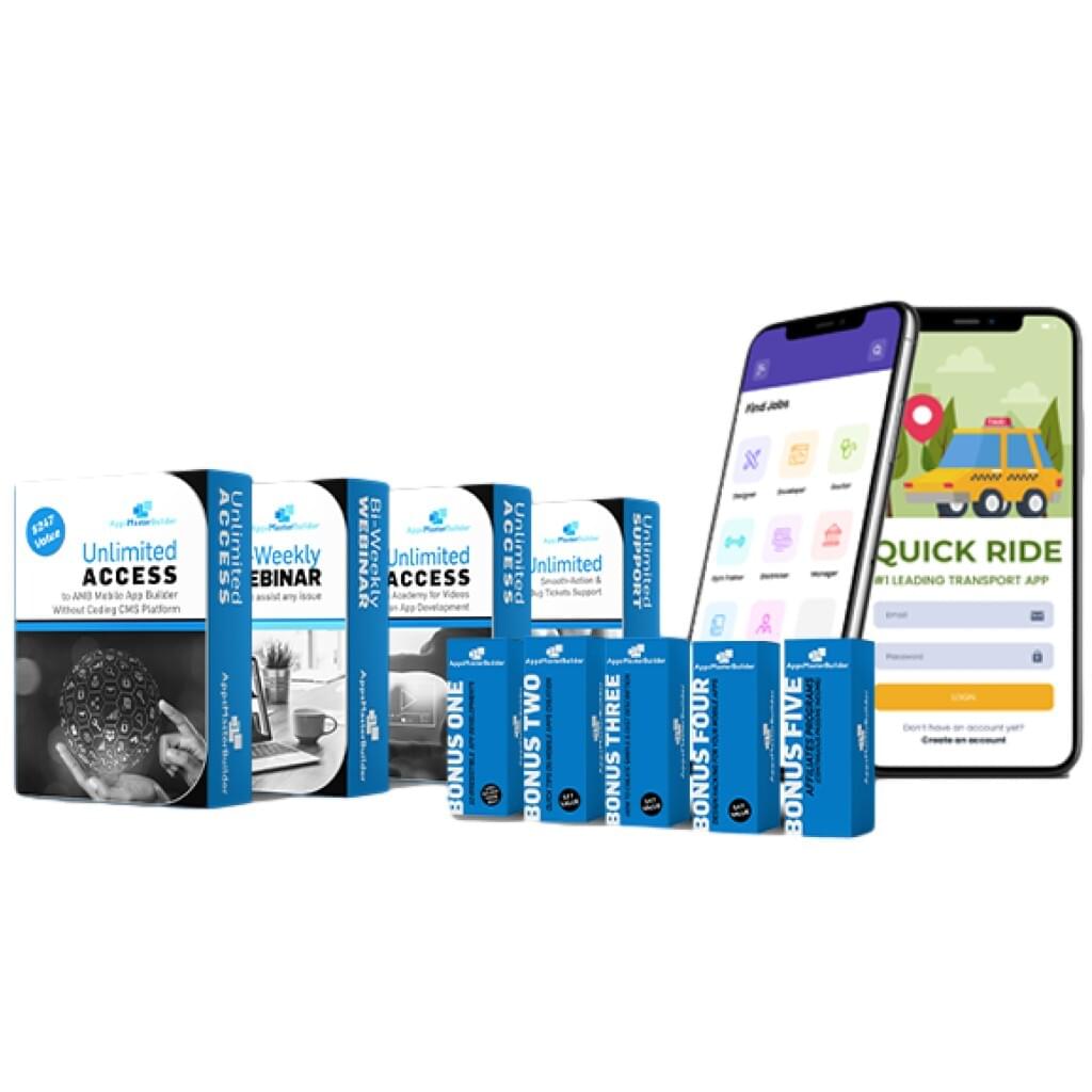 AMB Drag & Drop Easy App Builder Toolkit